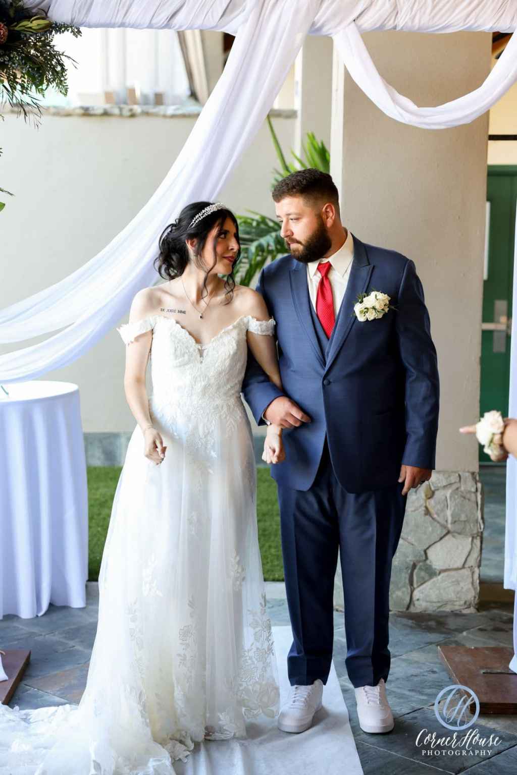 Asia and Daniel's Mickey and Minnie Wedding at Shades of Green - Just ...