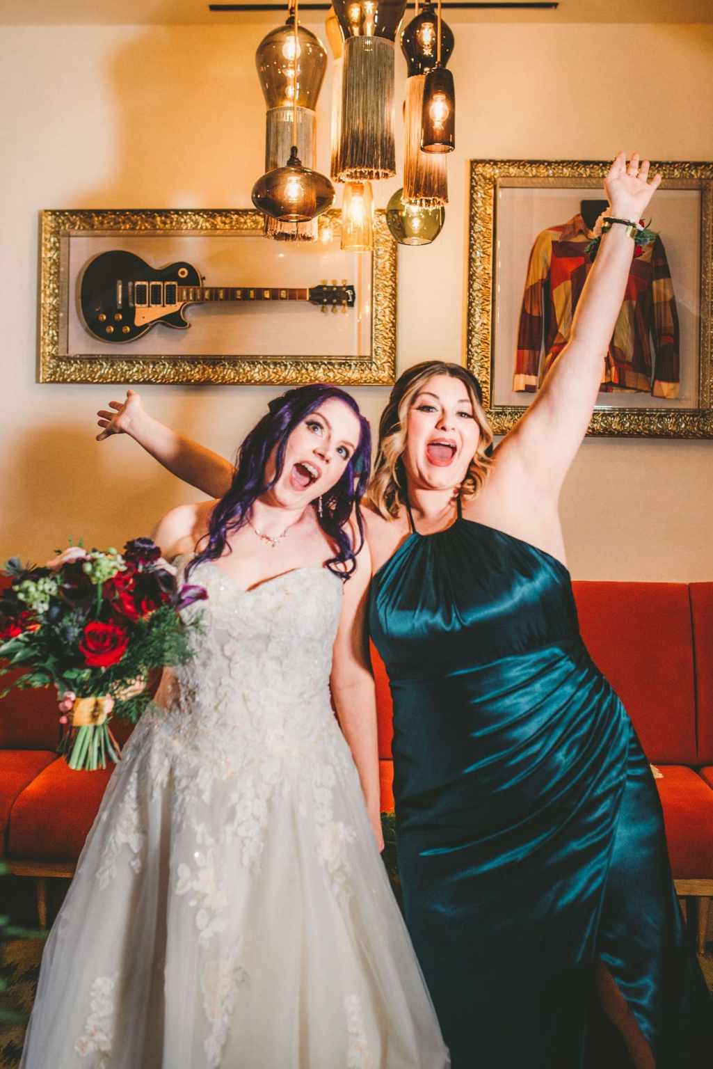 Moody Aesthetic | Samantha and Jason at the Hard Rock Hotel - Just Marry!